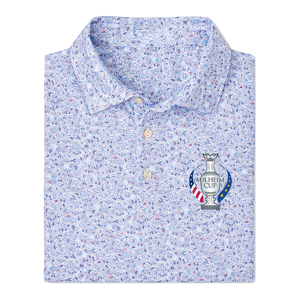 Peter Millar 2024 Solheim Cup Bootleggers Polo in White – LPGA ...